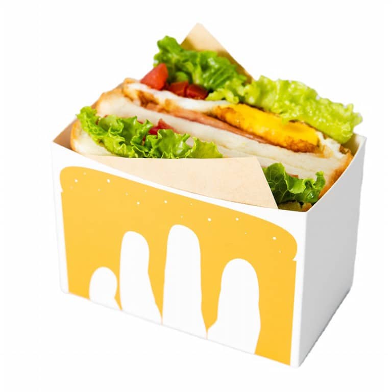 custom cardboard takeaway sandwich boxes - HuaCang Packaging Company
