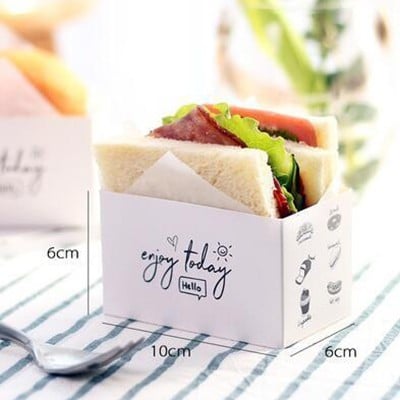 custom cardboard takeaway sandwich boxes - HuaCang Packaging Company