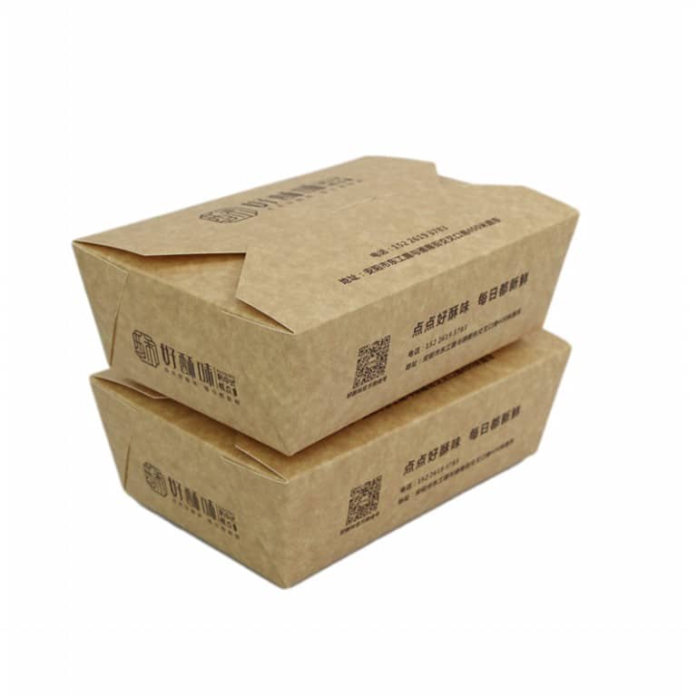 Custom Logo kraft food box - HuaCang Packaging Company