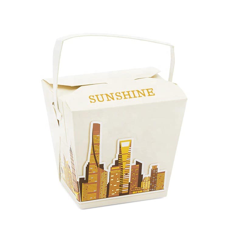 Custom Round Noodle Packaging Base Boxes - HuaCang Packaging Company