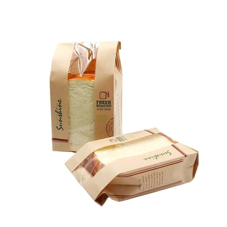 Custom Sharp Bottom Bakery Paper Bag - HuaCang Packaging Company