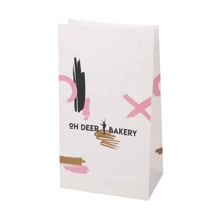 Custom White Kraft Paper SOS Bag - HuaCang Packaging Company