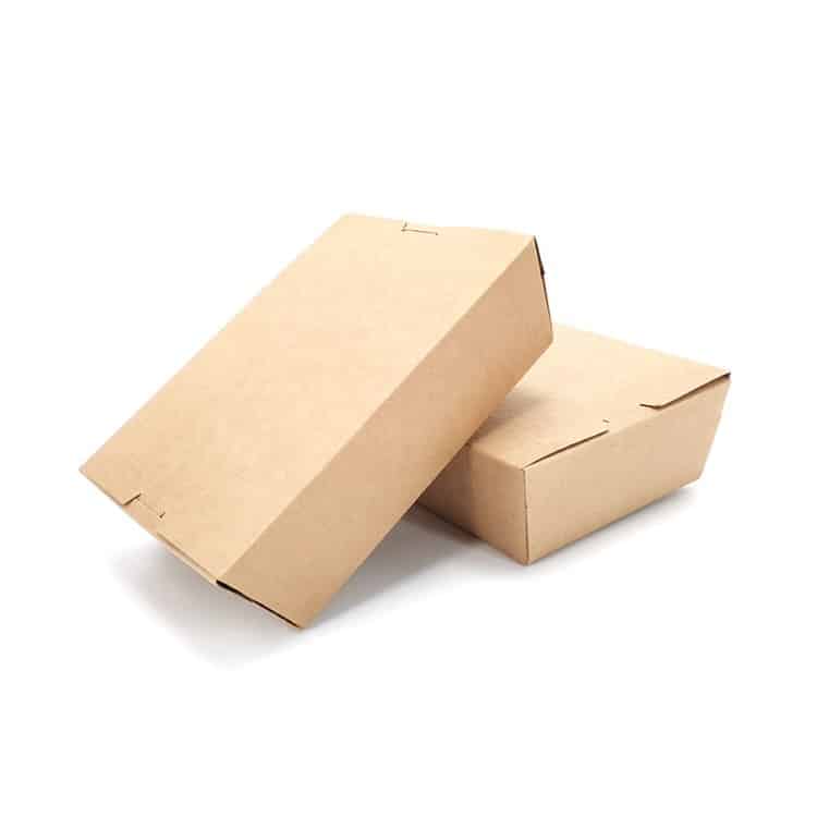 Custom printed logo takeaway food box - HuaCang Packaging Company