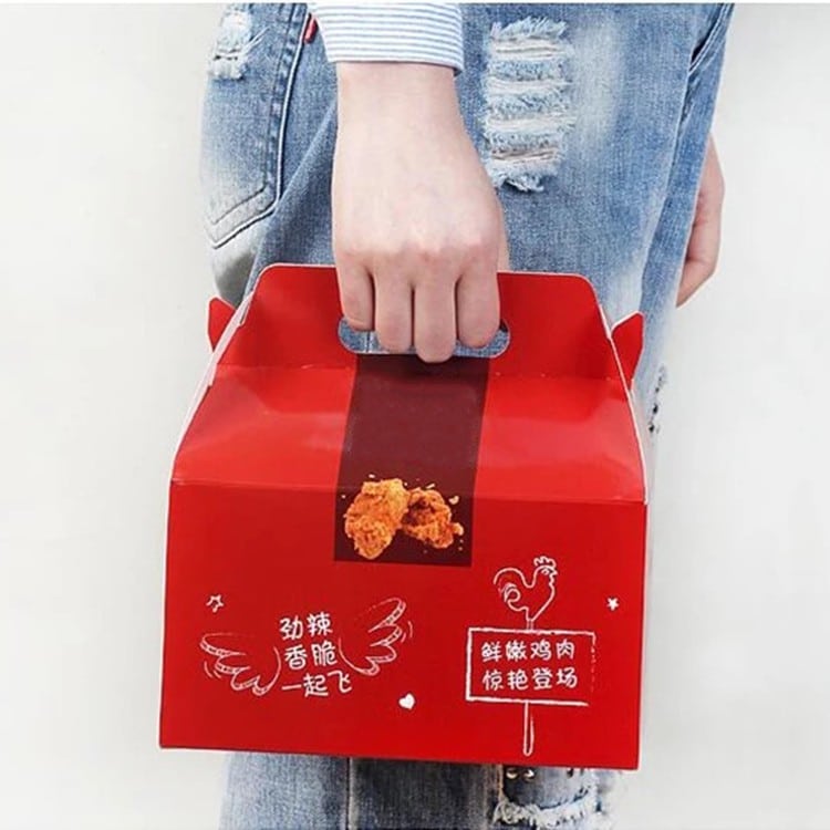 paper box for fried chicken custom - HuaCang Packaging Company