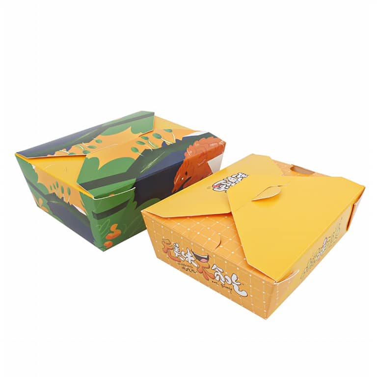 Customized Size Paper Lunch Box - HuaCang Packaging Company