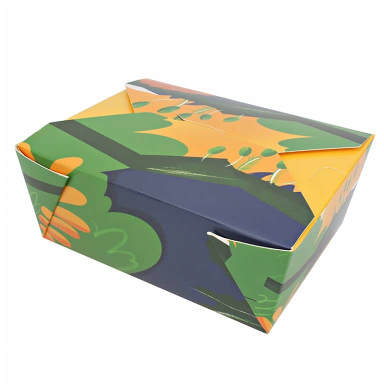 Customized Size Paper Lunch Box - HuaCang Packaging Company