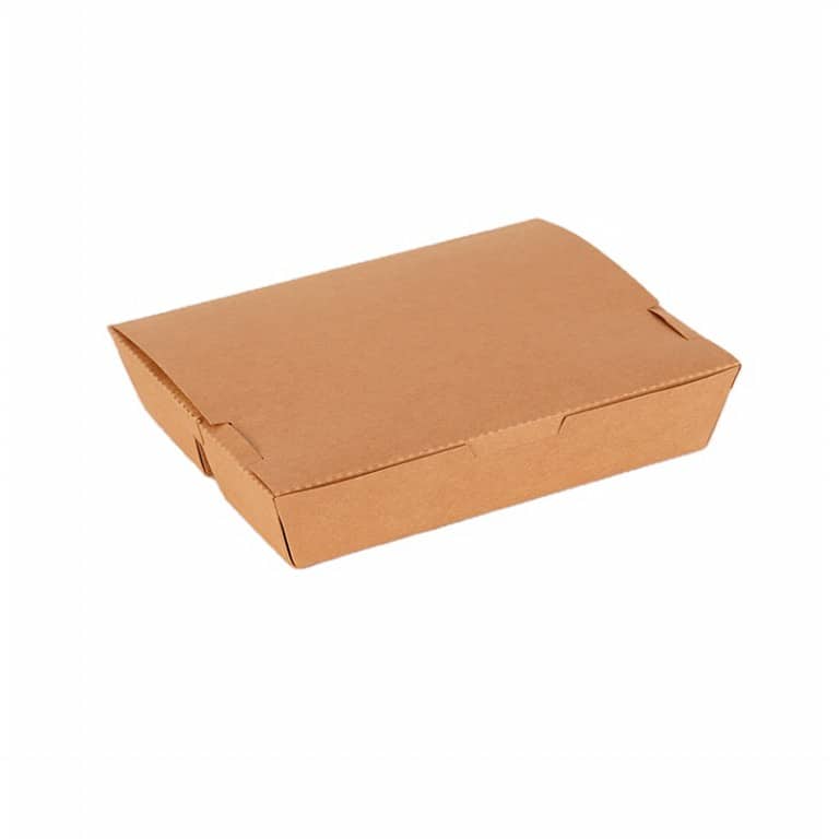 Disposable To Go 3 Compartment Paper Lunch Box - HuaCang Packaging Company