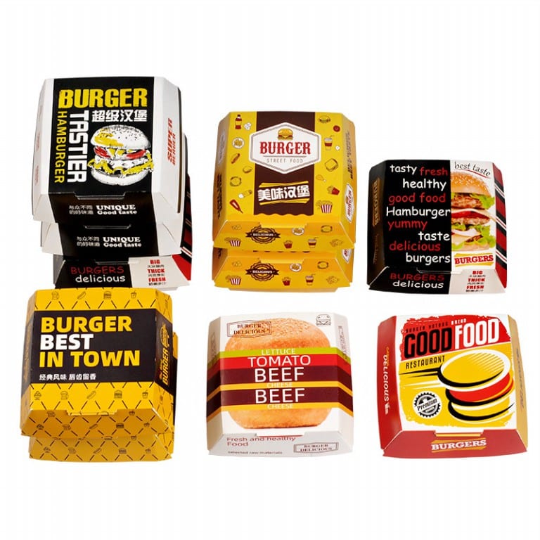 Eco friendly french fries box custom - HuaCang Packaging Company
