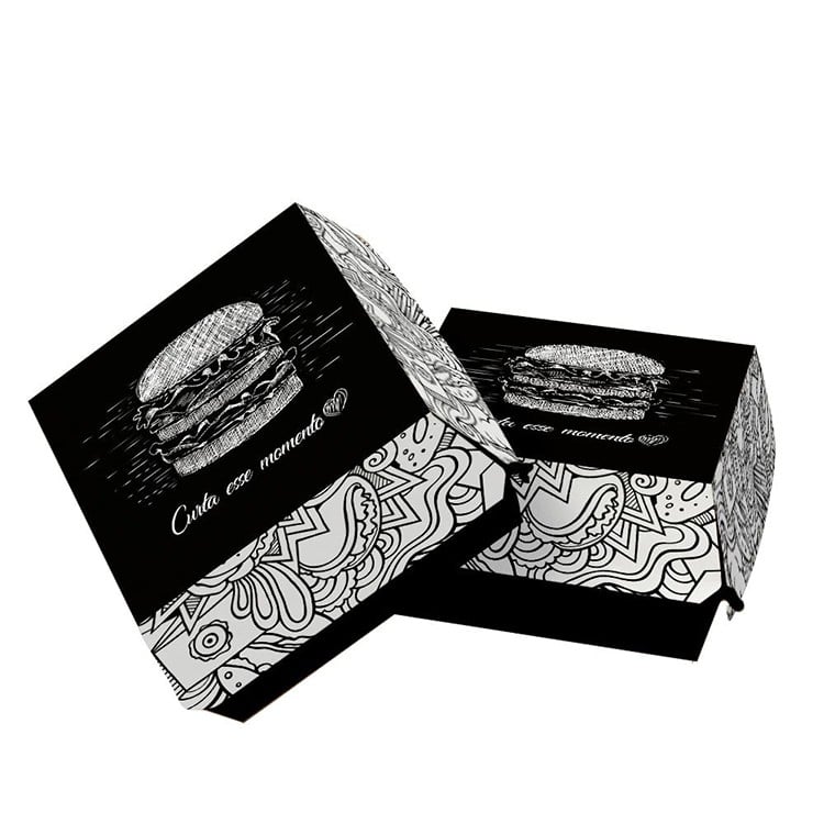 Food Grade Cardboard Burger Box - HuaCang Packaging Company