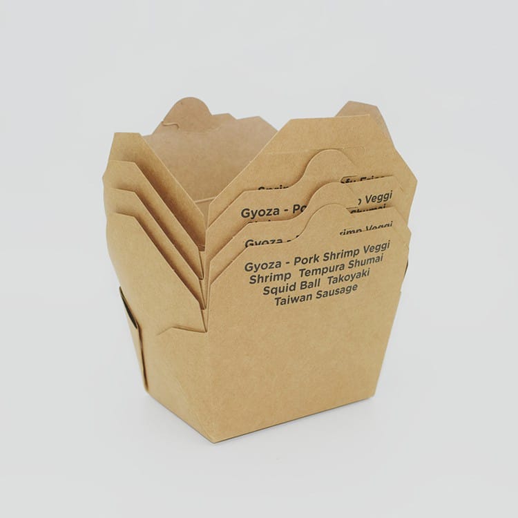 Food Grade Kraft Paper Lunch Box - HuaCang Packaging Company