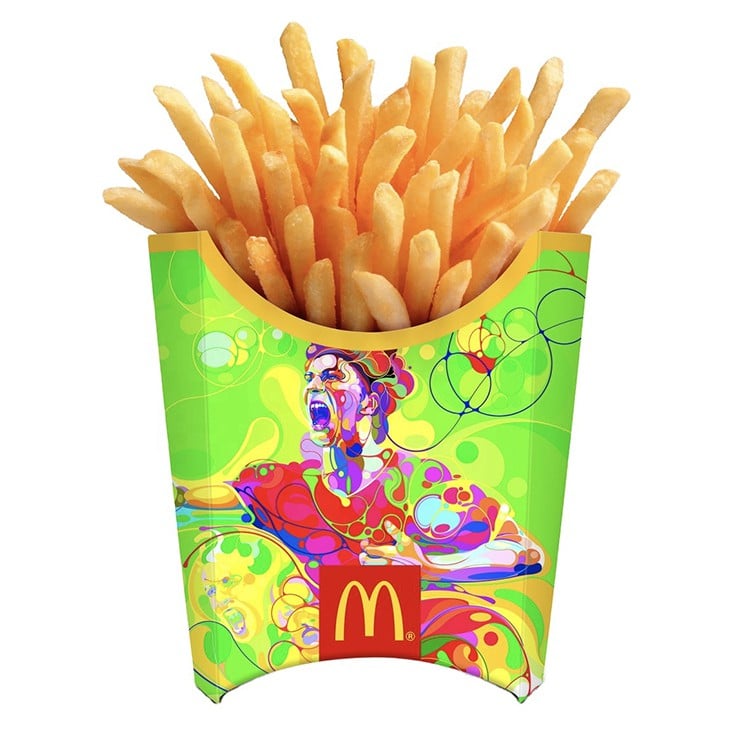 Greaseproof French Fries Box With Custom - HuaCang Packaging Company