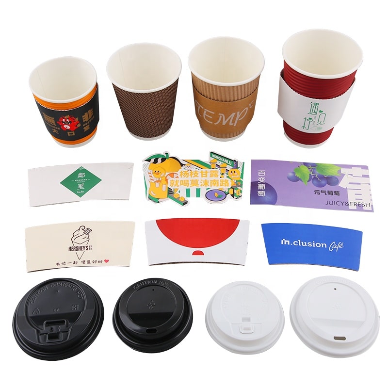 custom Printing paper coffee cup sleeve manufacturer - HuaCang ...
