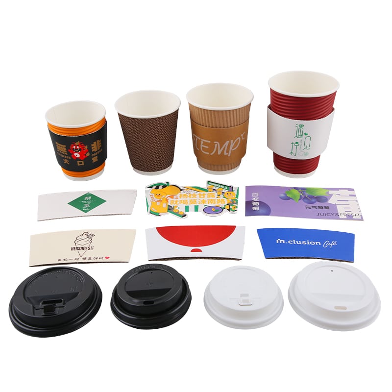 custom Printing paper coffee cup sleeve manufacturer - HuaCang ...