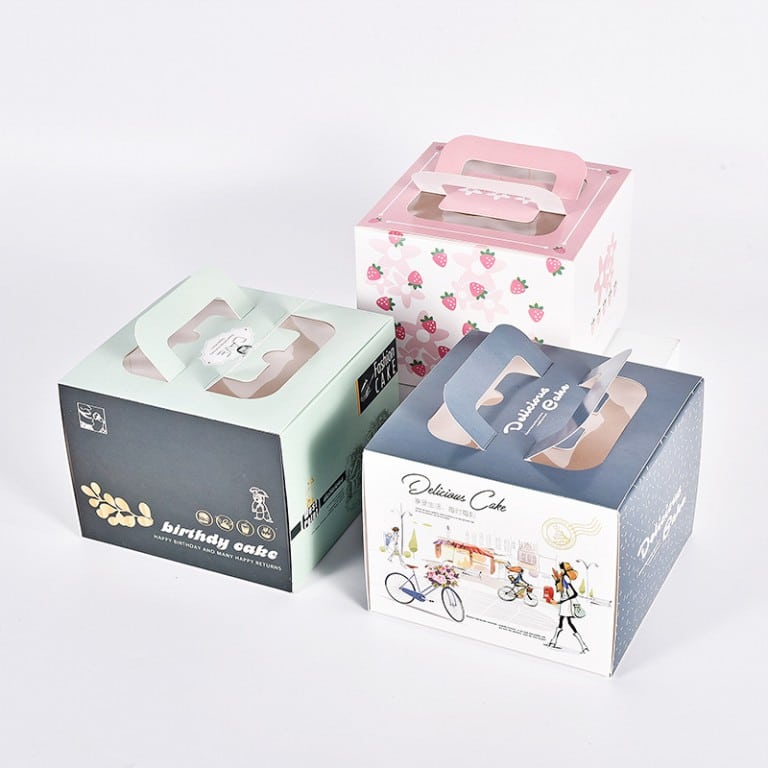 custom cute bakery paper box - HuaCang Packaging Company