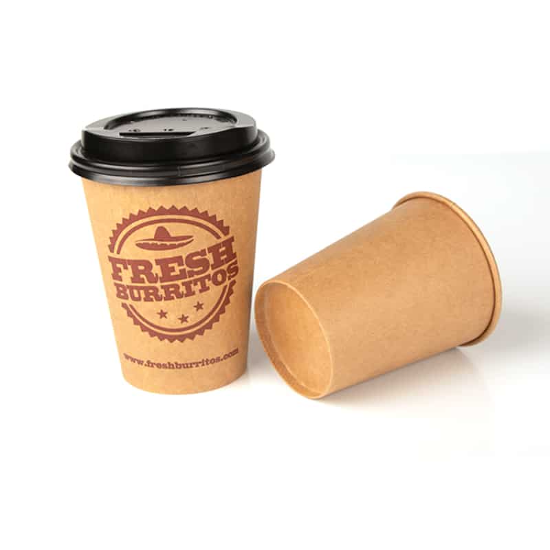 custom kraft cup with logo - HuaCang Packaging Company