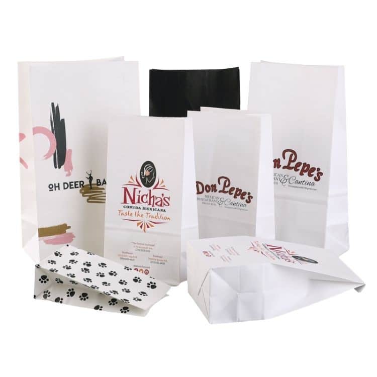 custom personalized SOS bakery takeout bag - HuaCang Packaging Company