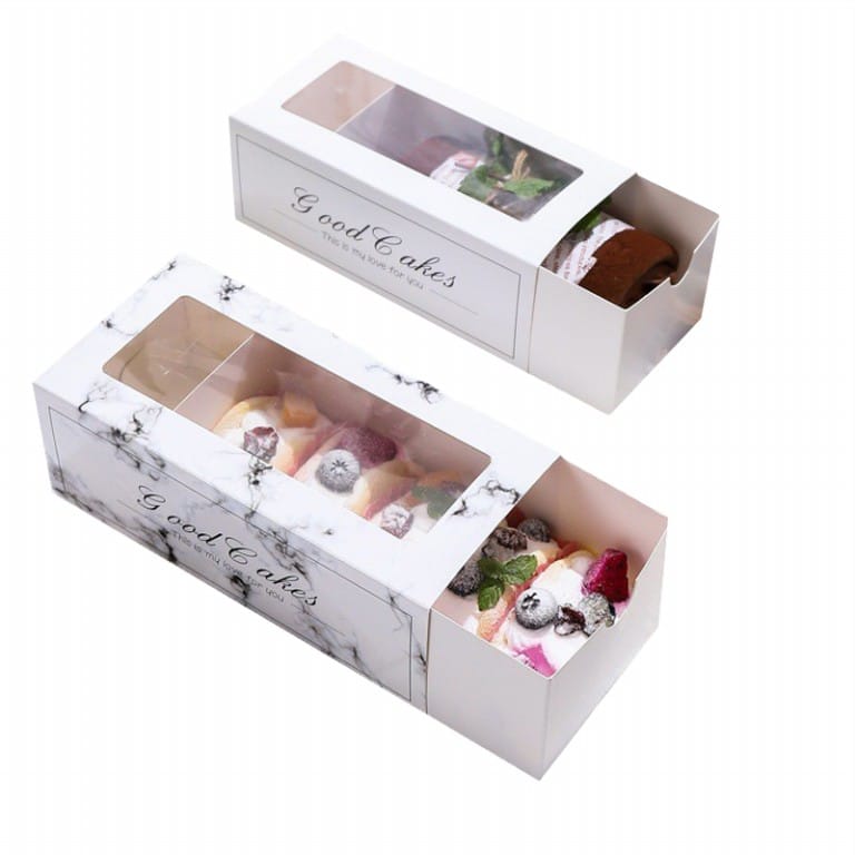 custom rectangle mini cake box - HuaCang Packaging Company