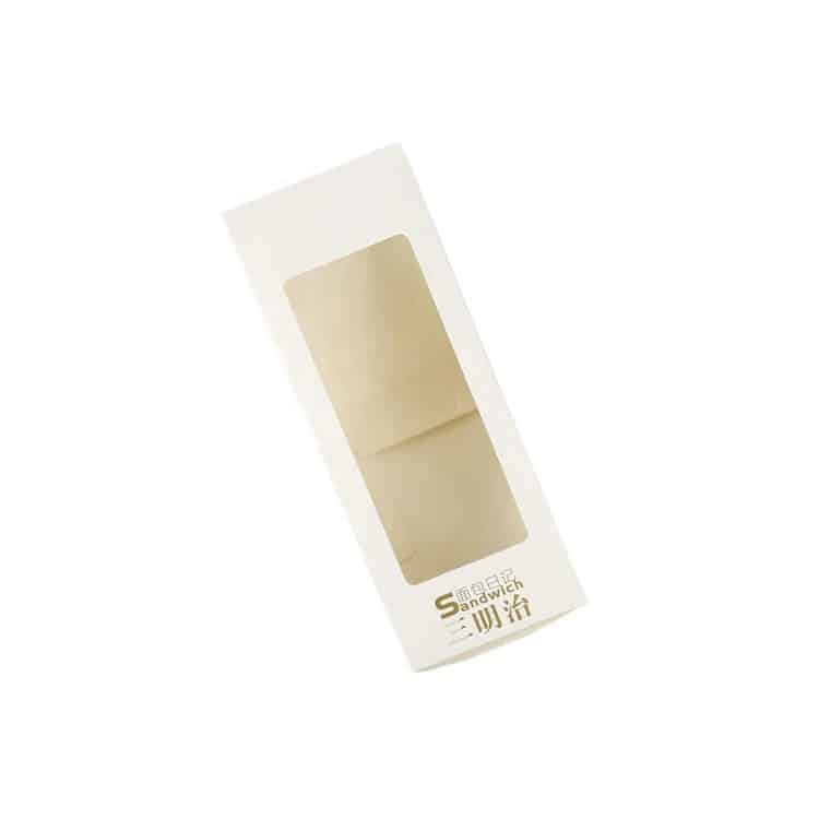 custom foldable kraft sandwich wedge packaging - HuaCang Packaging Company