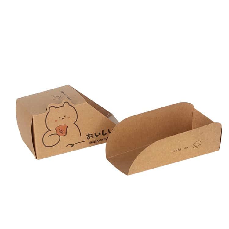 custom kraft paper takeaway sandwich boxes - HuaCang Packaging Company