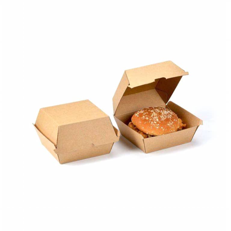 Custom Printed Paper Hamburger Boxes - HuaCang Packaging Company