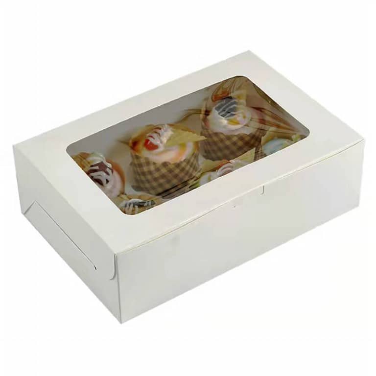 custom paper sushi packaging box with window - HuaCang Packaging Company