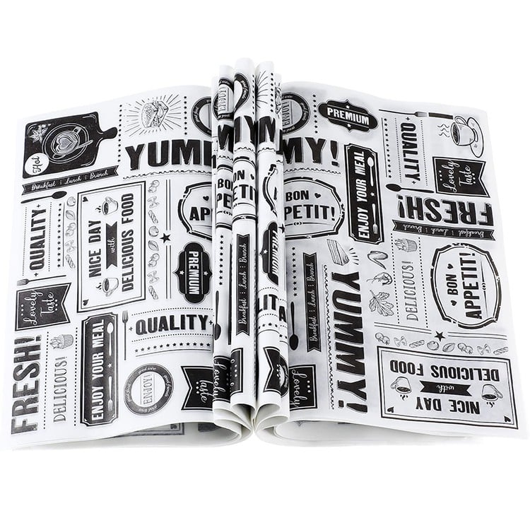 custom printed food wrapping paper - HuaCang Packaging Company