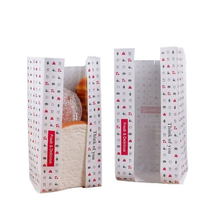 greaseproof paper bags with window - HuaCang Packaging Company