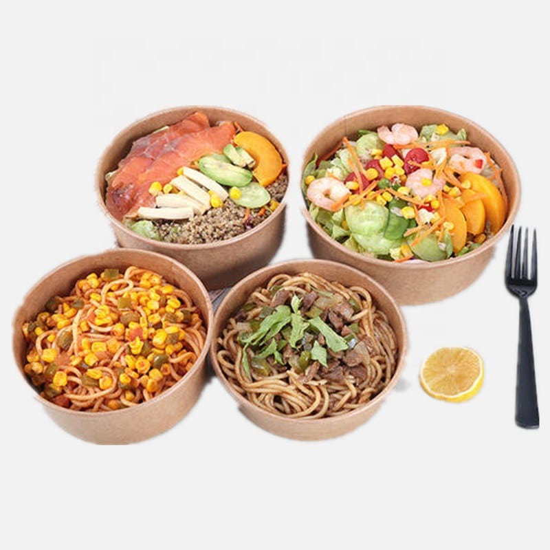 kraft paper bowls - HuaCang Packaging Company