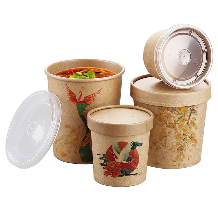 paper soup cups - HuaCang Packaging Company
