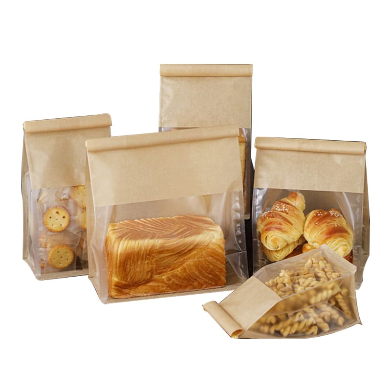 Window bread packaging bag customization - HuaCang Packaging Company