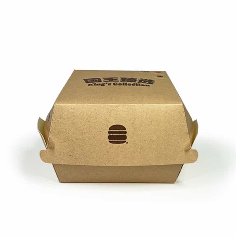 Custom printed logo burger box - HuaCang Packaging Company