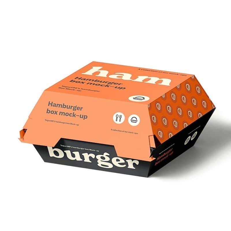 Food burger box - HuaCang Packaging Company